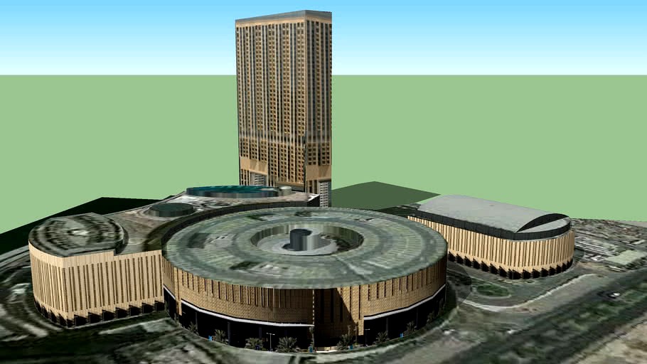 Dubai Marina Mall, Dubai 3d model