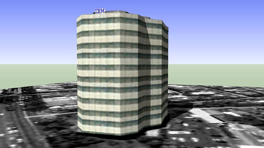 Edificio IBM 3d model
