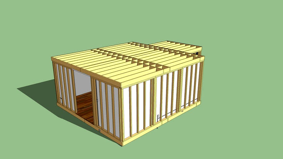 Room Structure 3d model