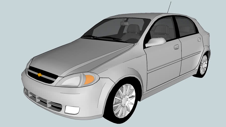 2004 Chevrolet Optra/Daewoo Lacetti Hatchback 3d model