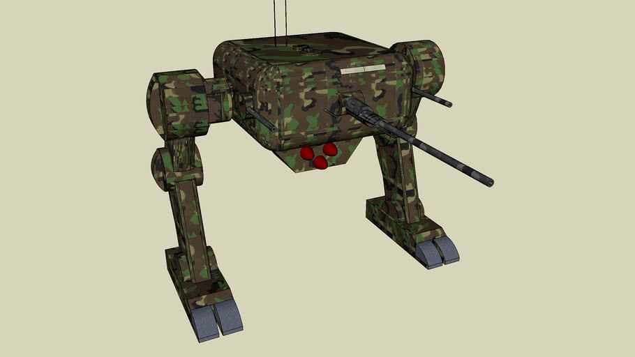 mech turkey buster, b 101 3d model