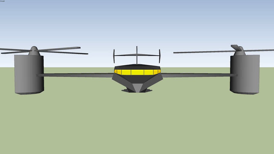 VTOL 3d model