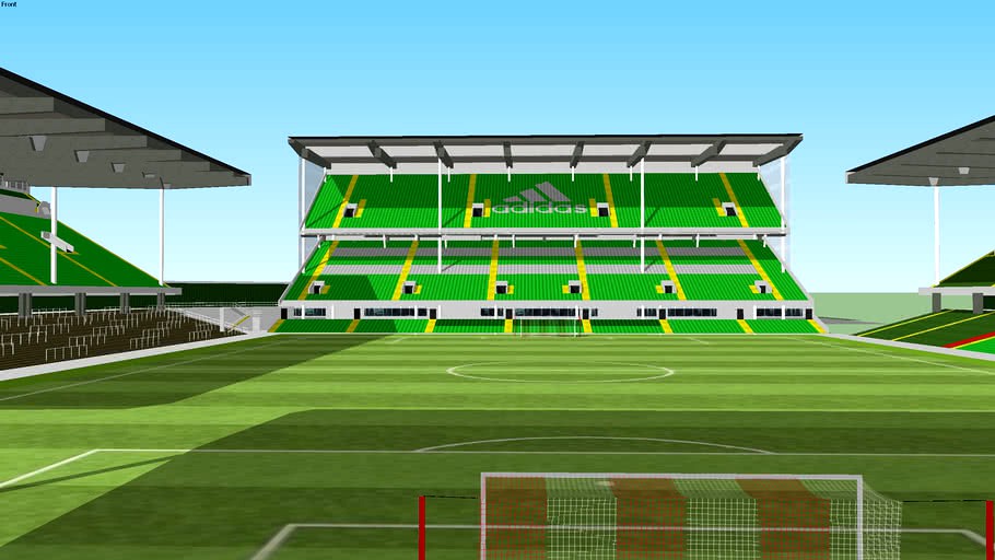 random stadium 3d model