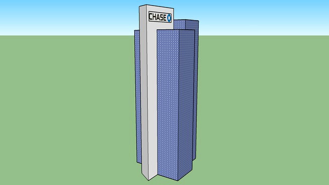 Chase Tower in Phoenix,Arizona 3d model