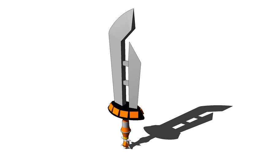 The Razor Sword, Zelda - MM 3d model