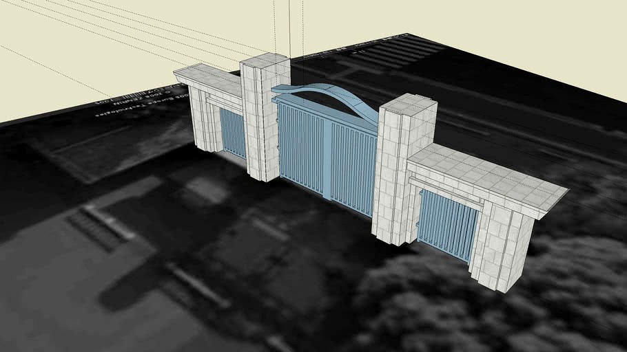 Main Gate 3d model