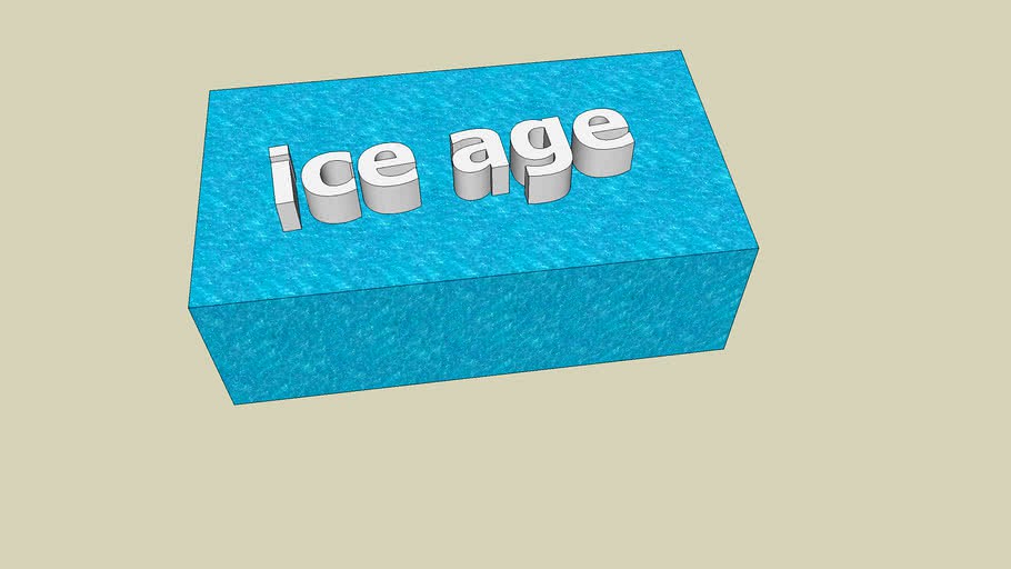 ice age 3d model