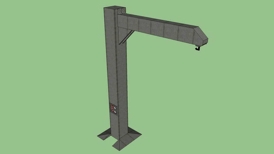 Potence de levage 3d model