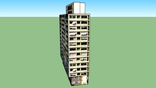 Edifício Gibraltar 3d model