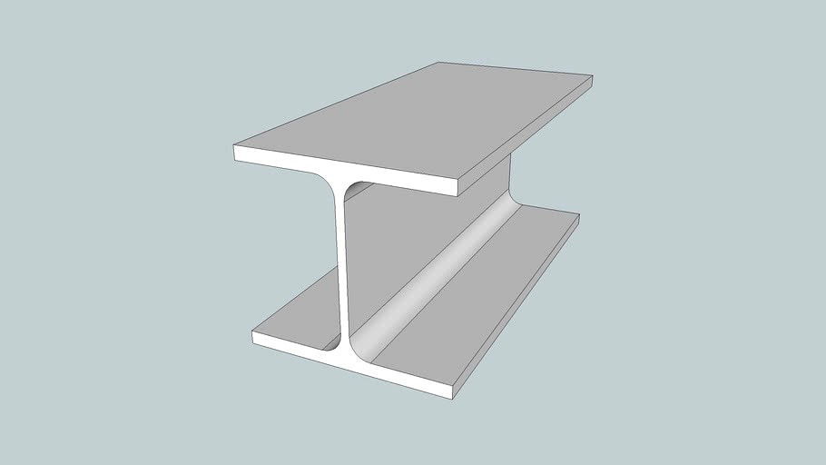 Profile HEA120 3d model