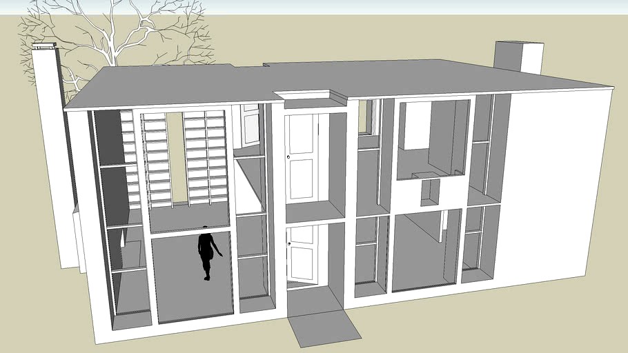 Esherick House 3d model