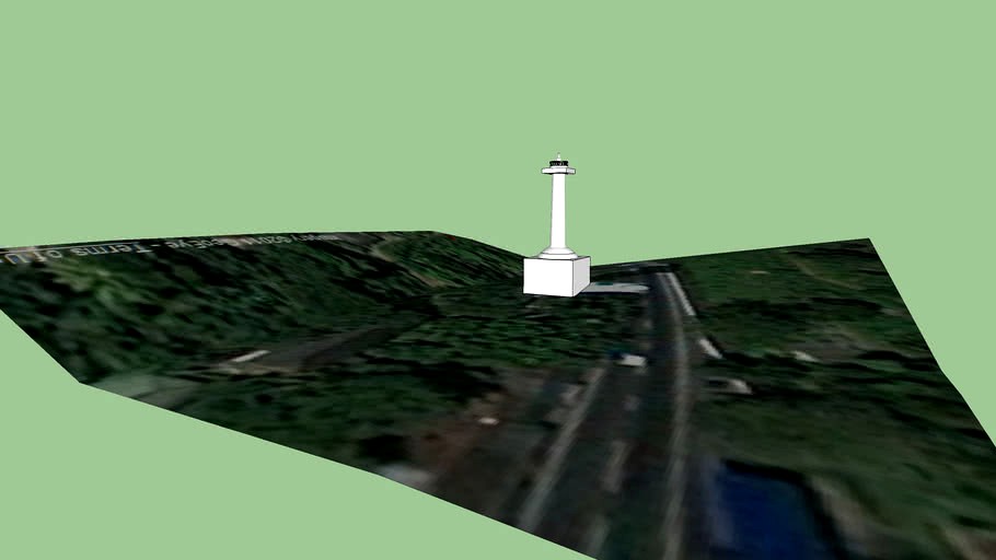 Captain Dawson Memorial Tower 3d model