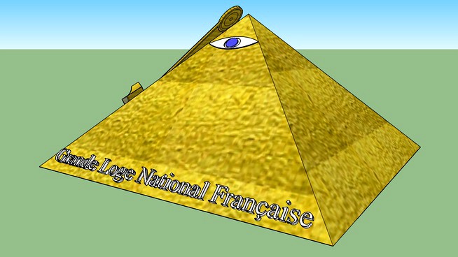 FREEMASON PYRAMID 3d model