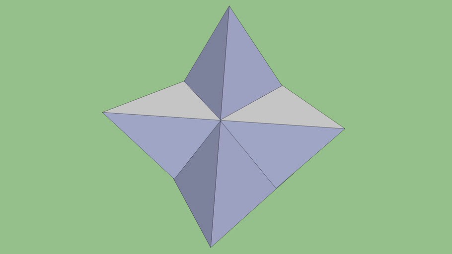tetrahedron 3d model