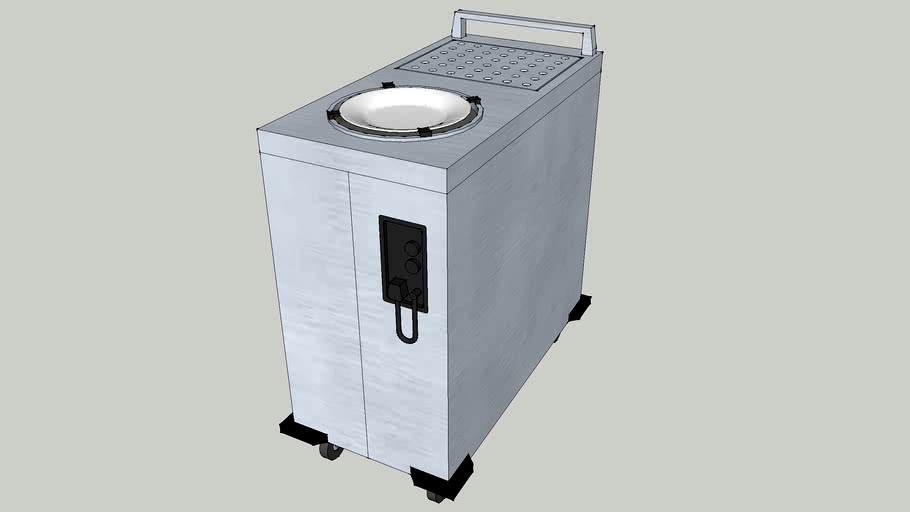 MOBILE PLATE LOWERATOR 3d model