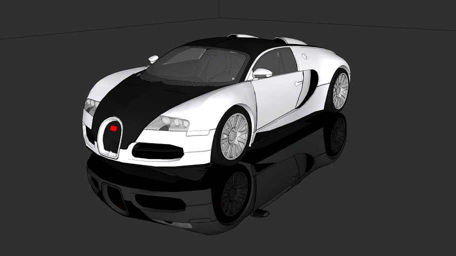Bugatti Veyron 3d model