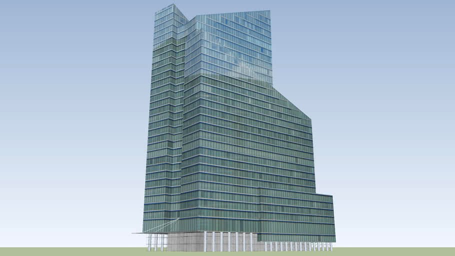 Rogier Tower 3d model