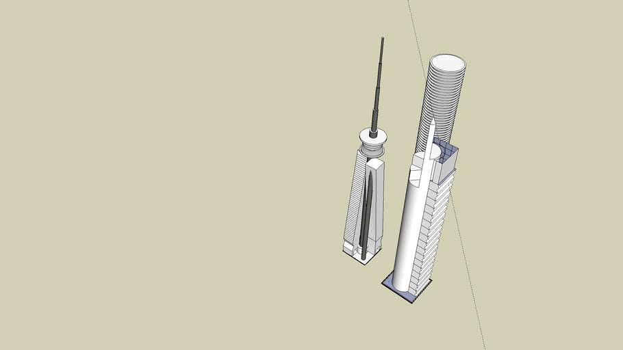 p-tower 3d model