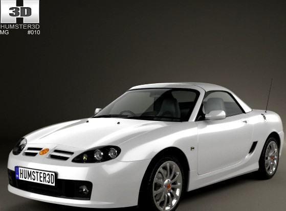 MG TF 2002 3d model