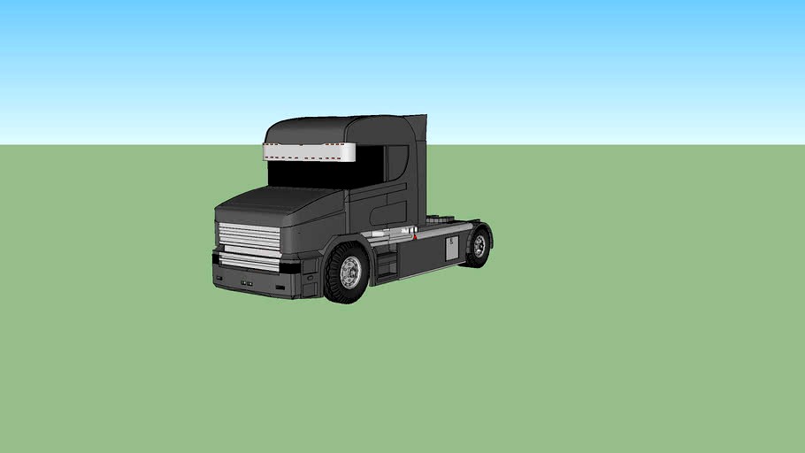 scania t 3d model