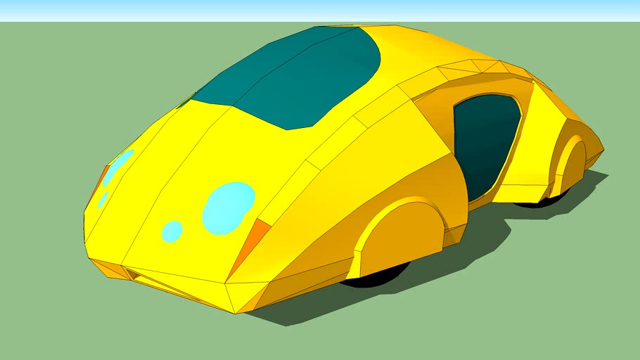 bug car 3d model