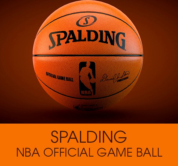 Spalding NBA Official ball 3d model