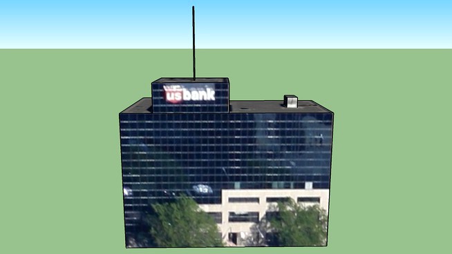 US Bank Tower 3d model