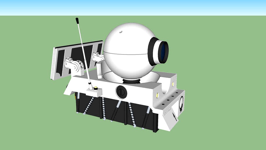 Rover from Planet 51 1/2 body 3d model