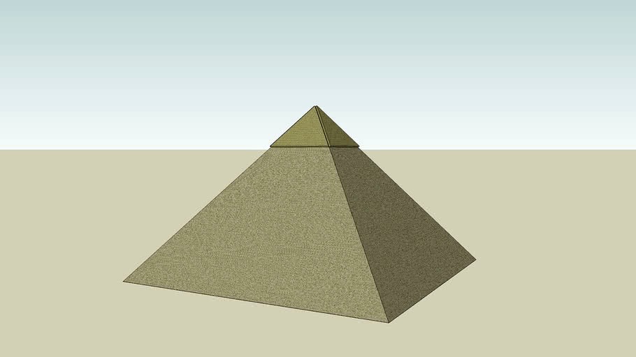 The Great Pyramid of Cheops 3d model