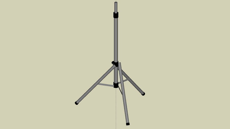 Lighting tree stand 3d model