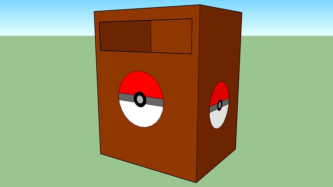 Pokemon Delivery Box 3d model