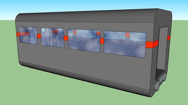 Simple Wagon 3d model