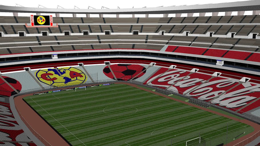 Estadio Azteca 3d model