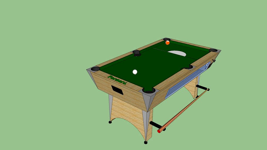 Table de billard 3d model