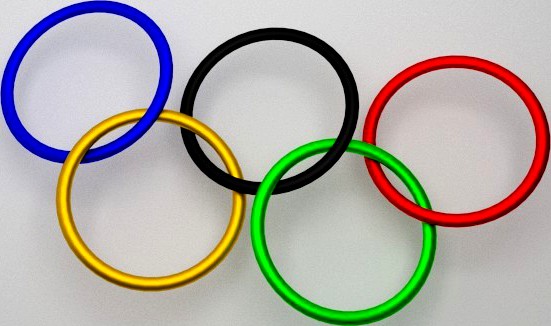 Olympic Rings 3d model