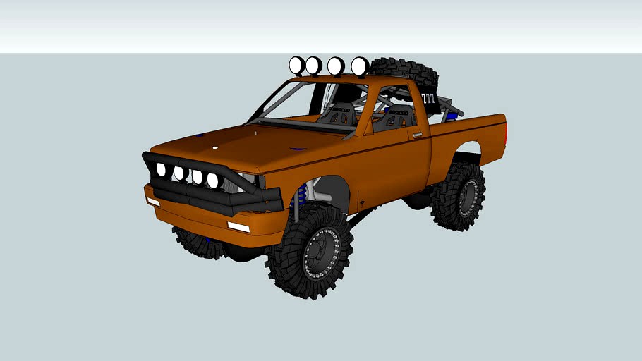 1992 Chevy S-10 Trophy Truck/Prerunner 3d model
