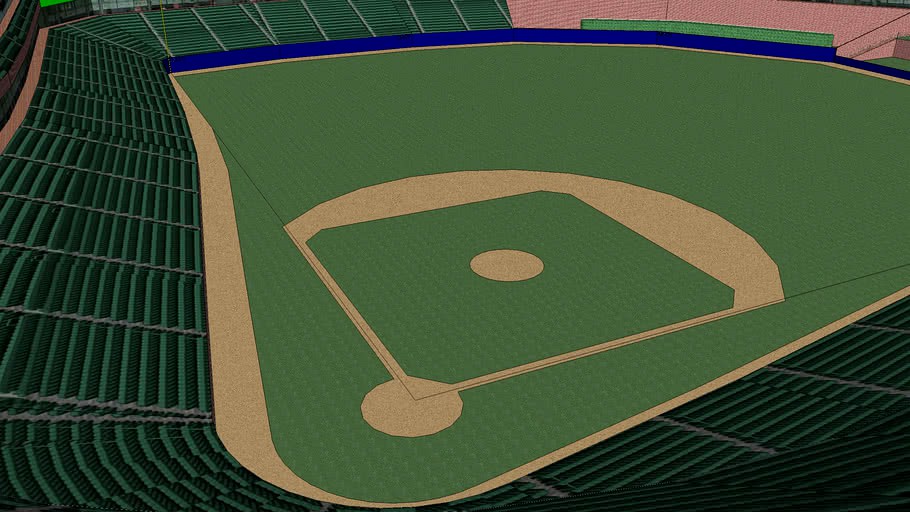 Baseball Stadium 3d model