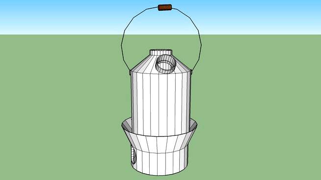 Kelly Kettle/Volcano Kettle/Thermette 3d model