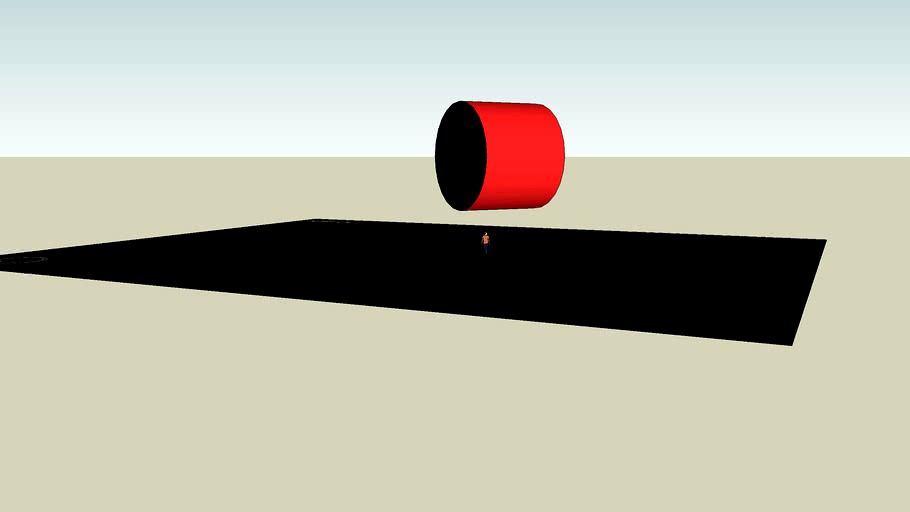 Floating Tunnel of DOOM!!!! 3d model