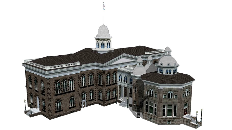 Nevada State Capitol 3d model