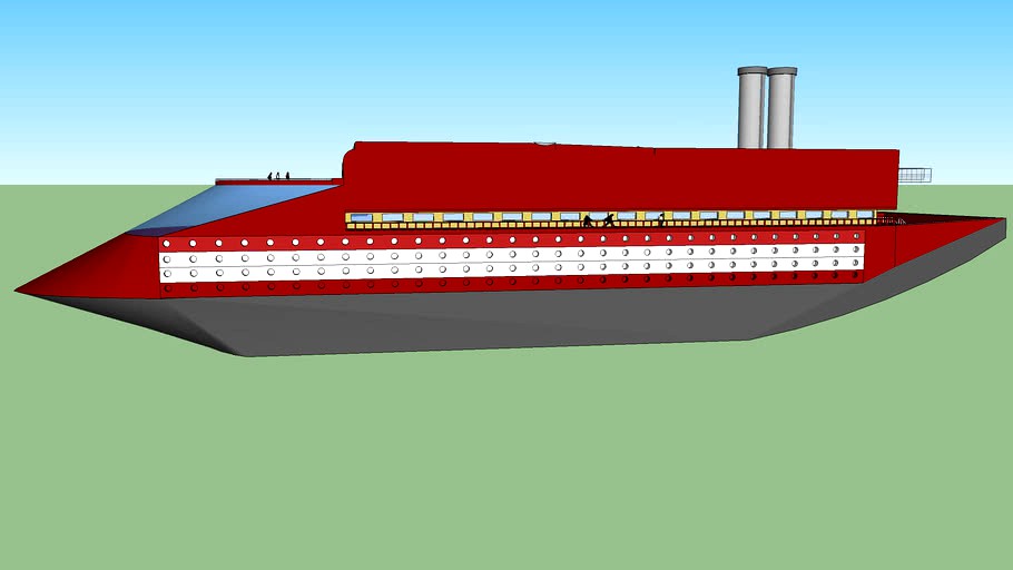 Yacht awat 3d model