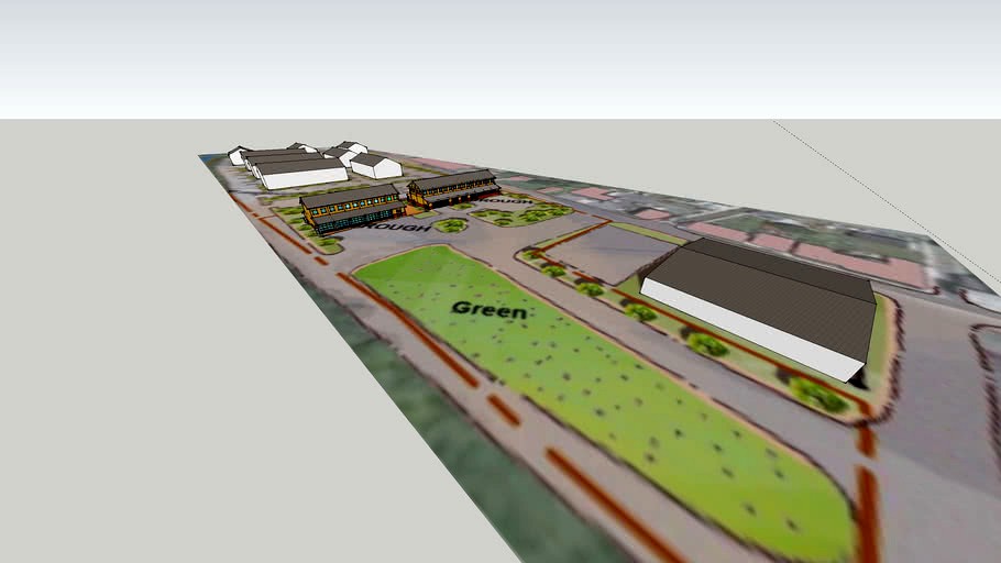 proposed Municipal buildings 3d model