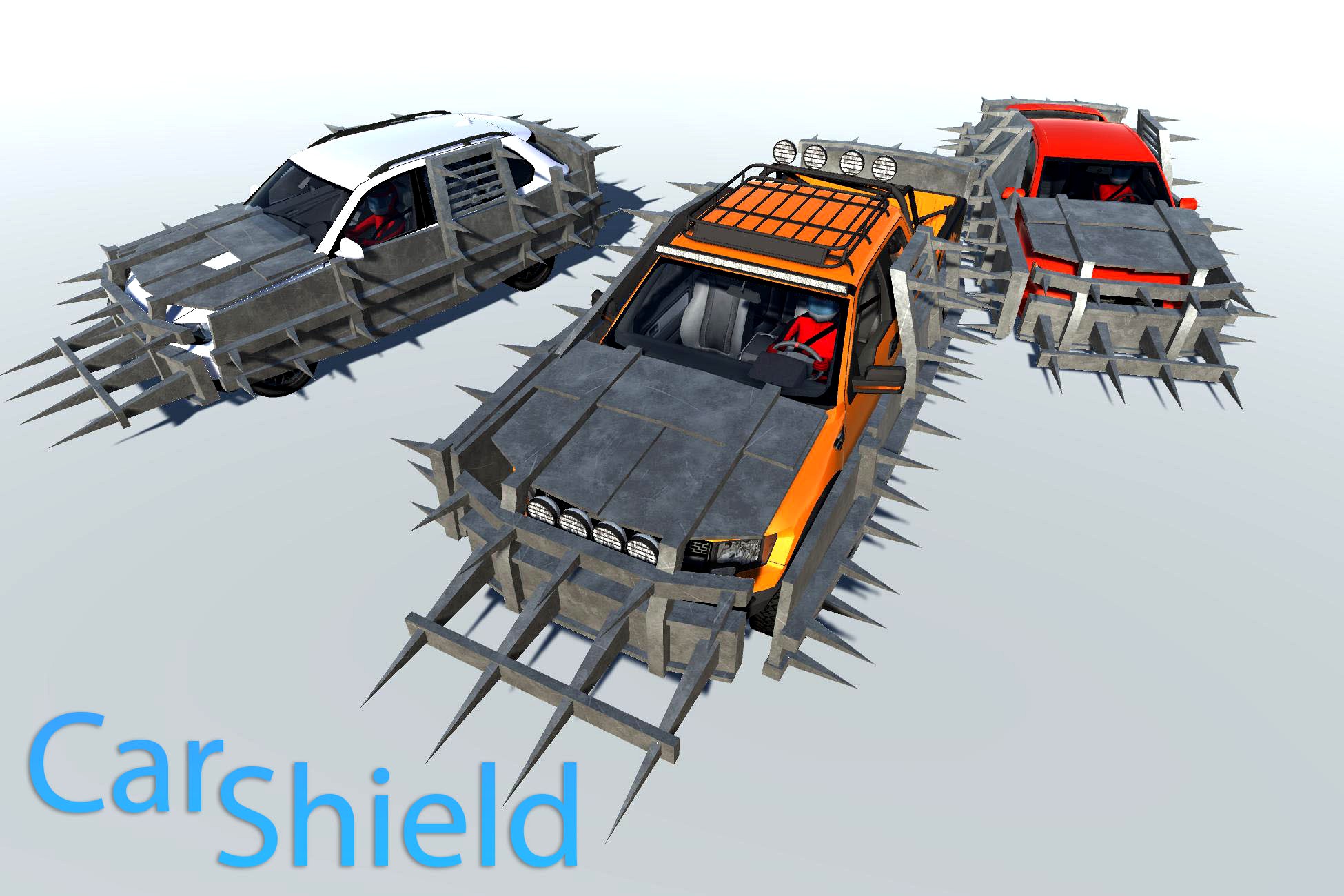 Car Shield 3d model