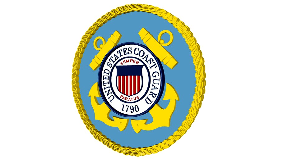 USCG Logo 3d model