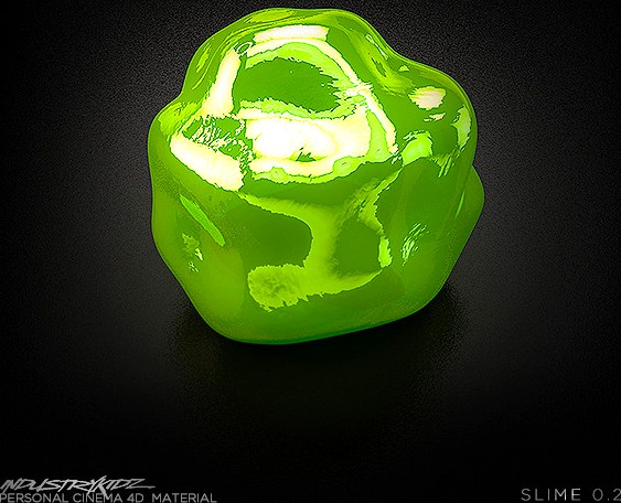 Green Slime 3d model