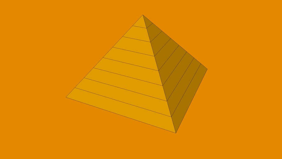 Great Pyramid of Giza 3d model
