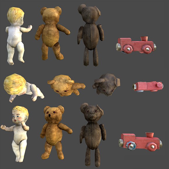 Children Toys 3d model