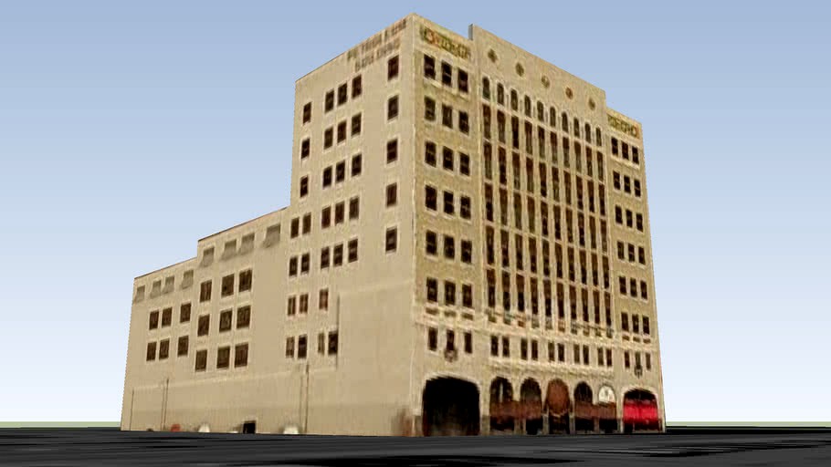 Petroleum Building 3d model