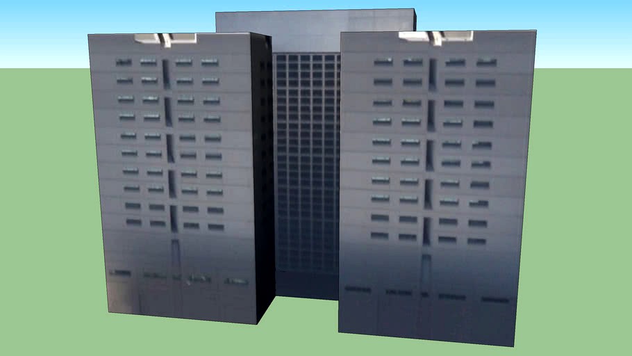 Santa Clara County Main Jail (North) 3d model