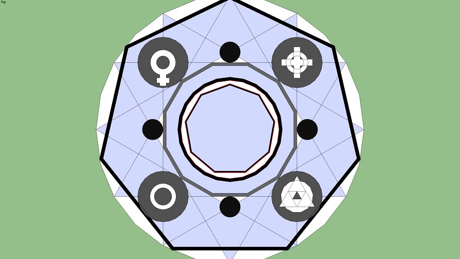 Transmutation Circle 1 3d model